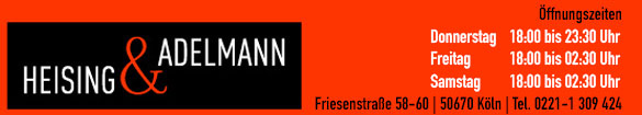 Das Restaurant Heising & Adelmann, im Herzen von Köln